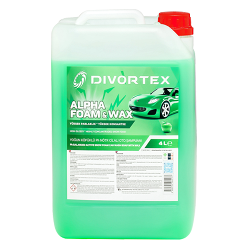 Divortex Alpha Foam - Ph Neutral Car Washing Soap With Wax 4 Kg ...