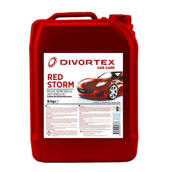 Divortex Red Storm Iron Remover 5 Kg – Autodynamics